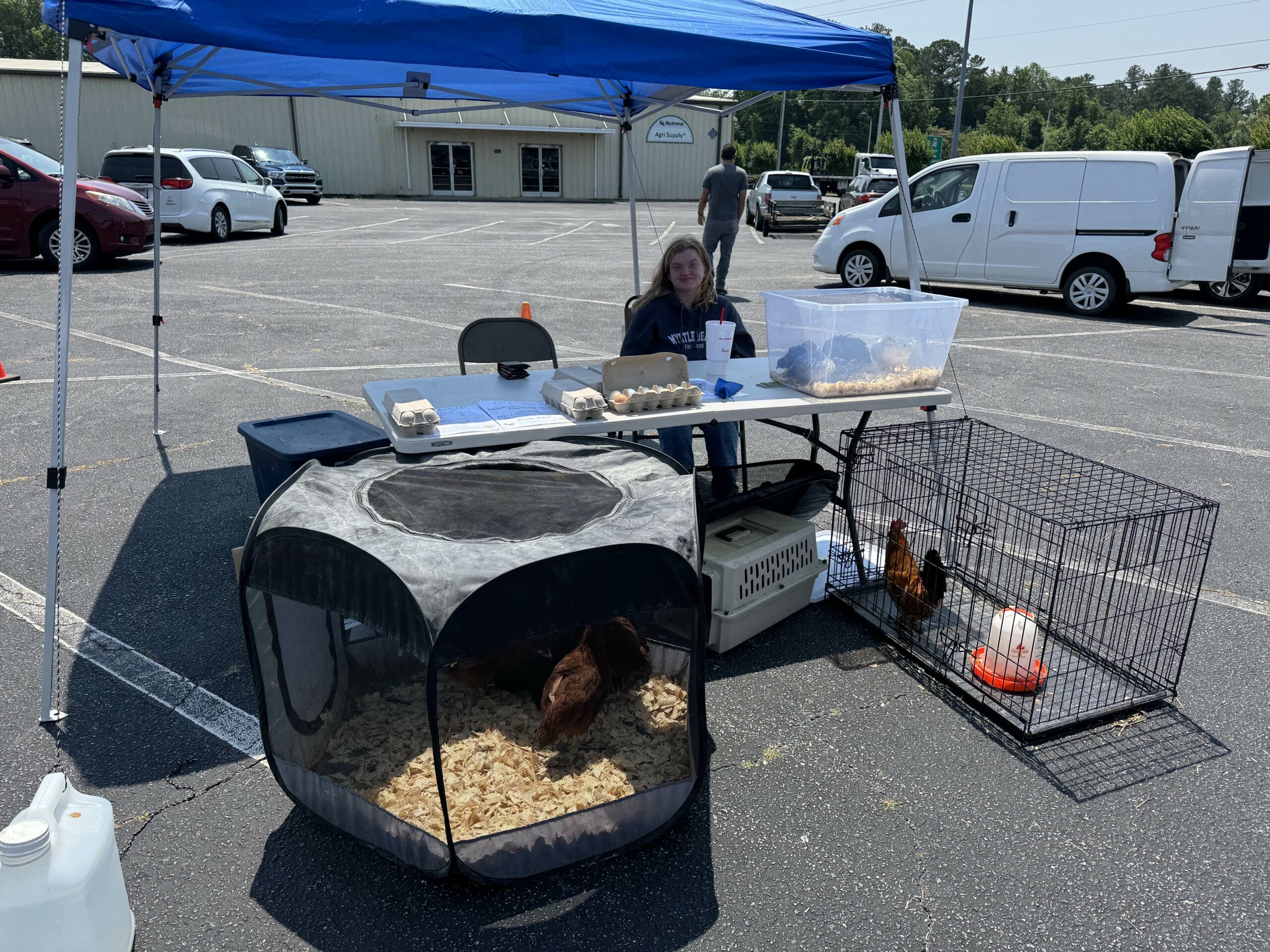 Flock Swap Agrisupply Garner, NC 5/31/2025 - Chicken Little Hatchery